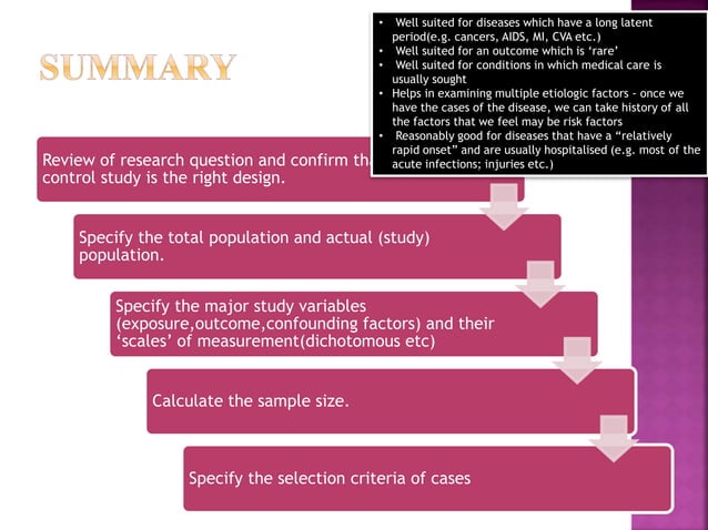 Case control & cohort study | PPTX