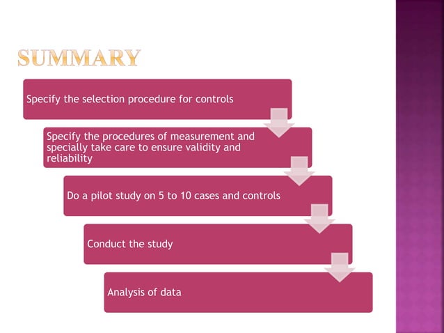 Case control & cohort study | PPTX