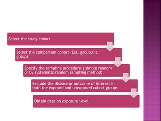 Case control & cohort study | PPTX