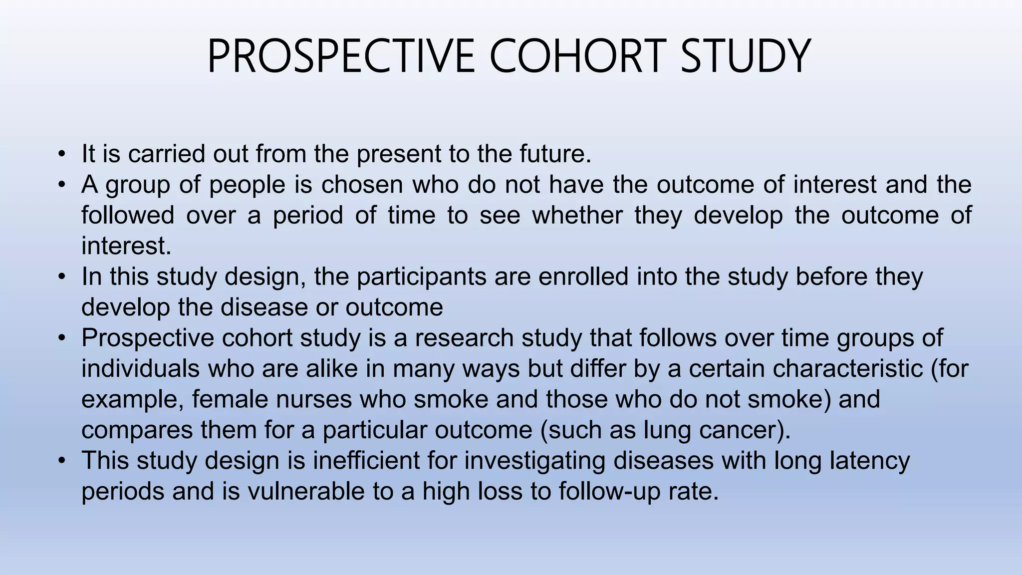 Case control studies and cohort studies | PPTX