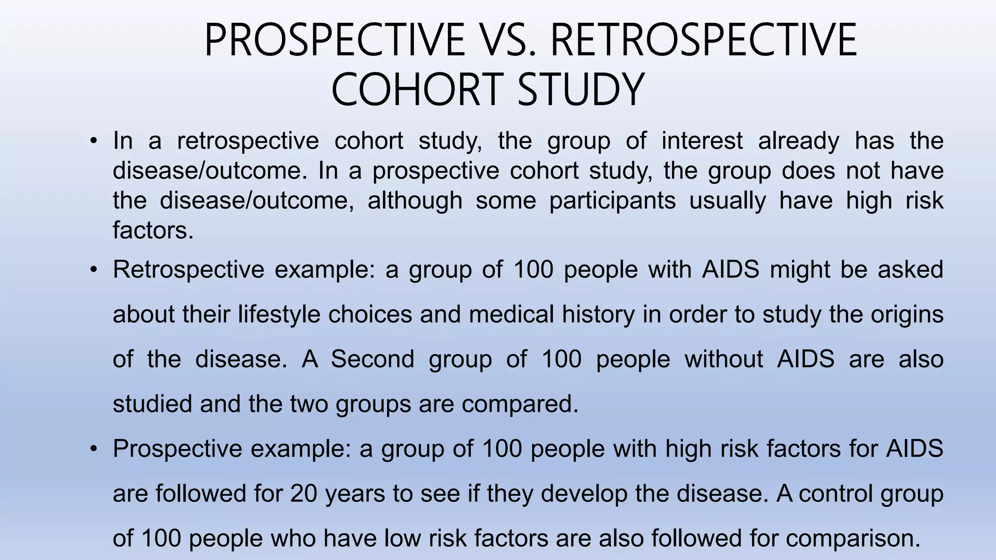 Case control studies and cohort studies | PPTX