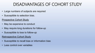 Case control studies and cohort studies | PPTX
