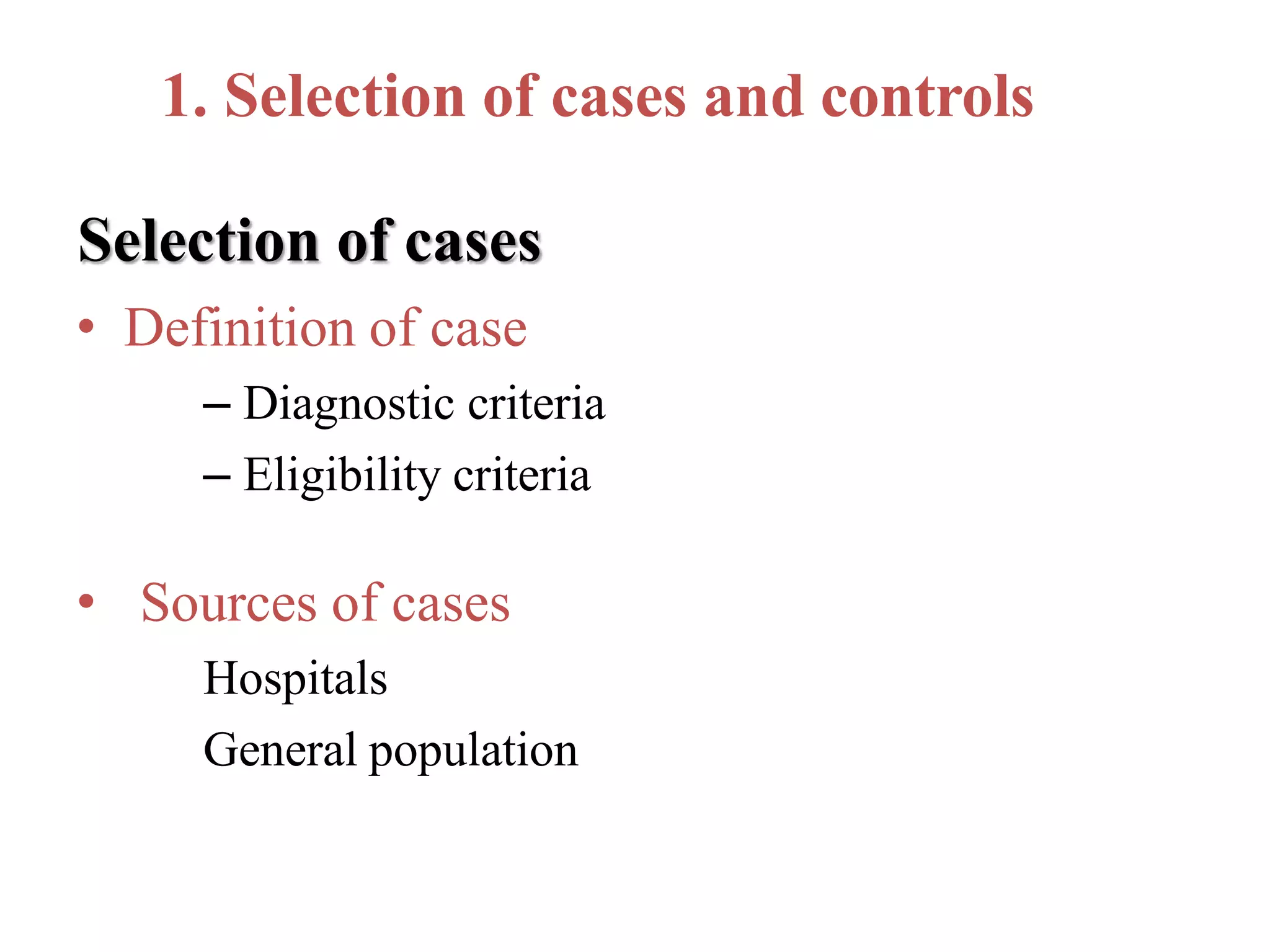 Case control study | PPTX