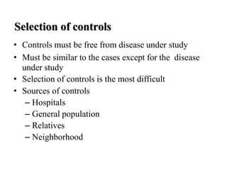 Case control study | PPTX