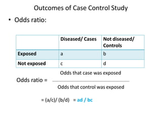 Case control study | PPTX