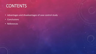 Case control study | PPTX