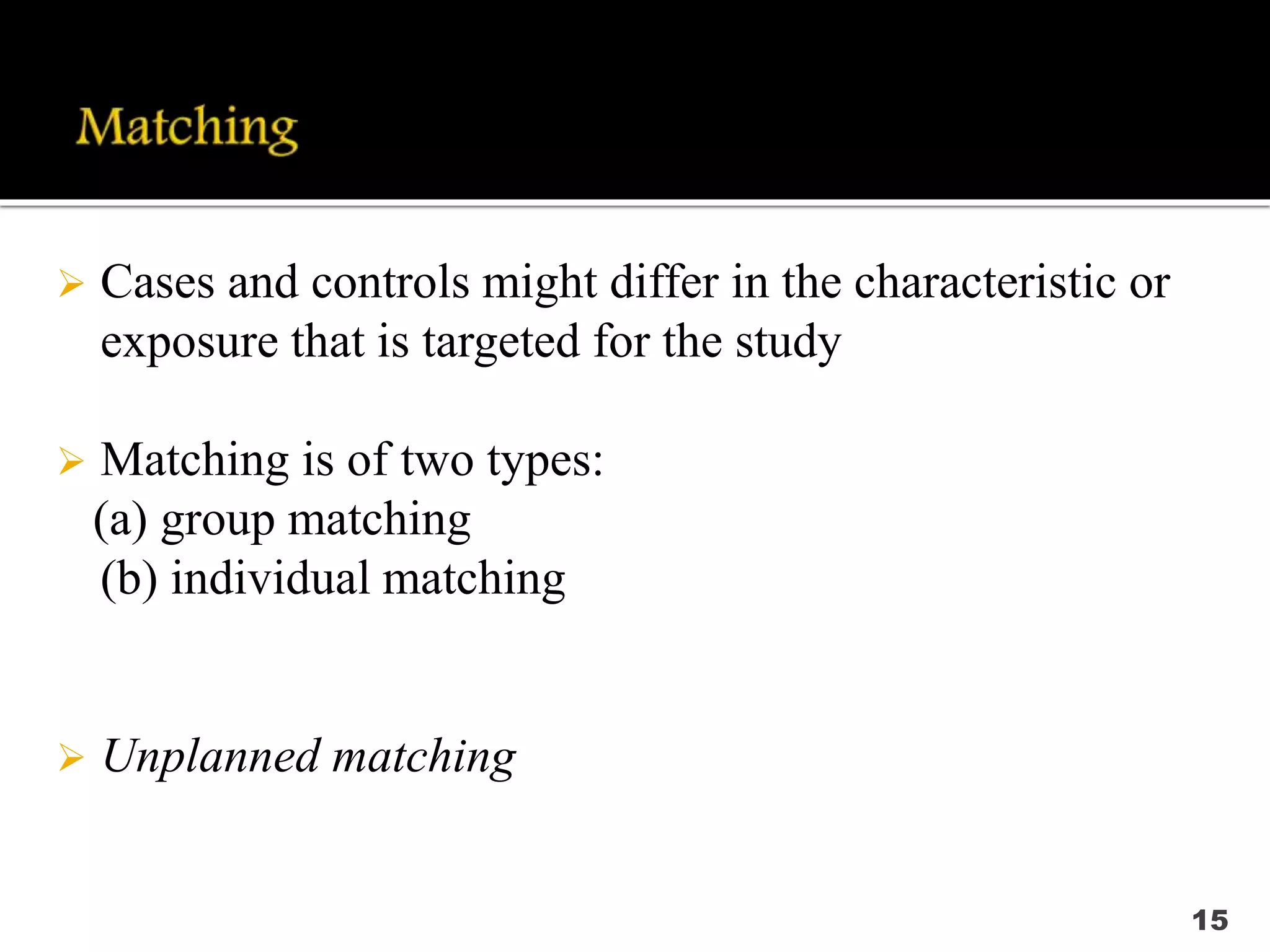 Case control study | PPTX