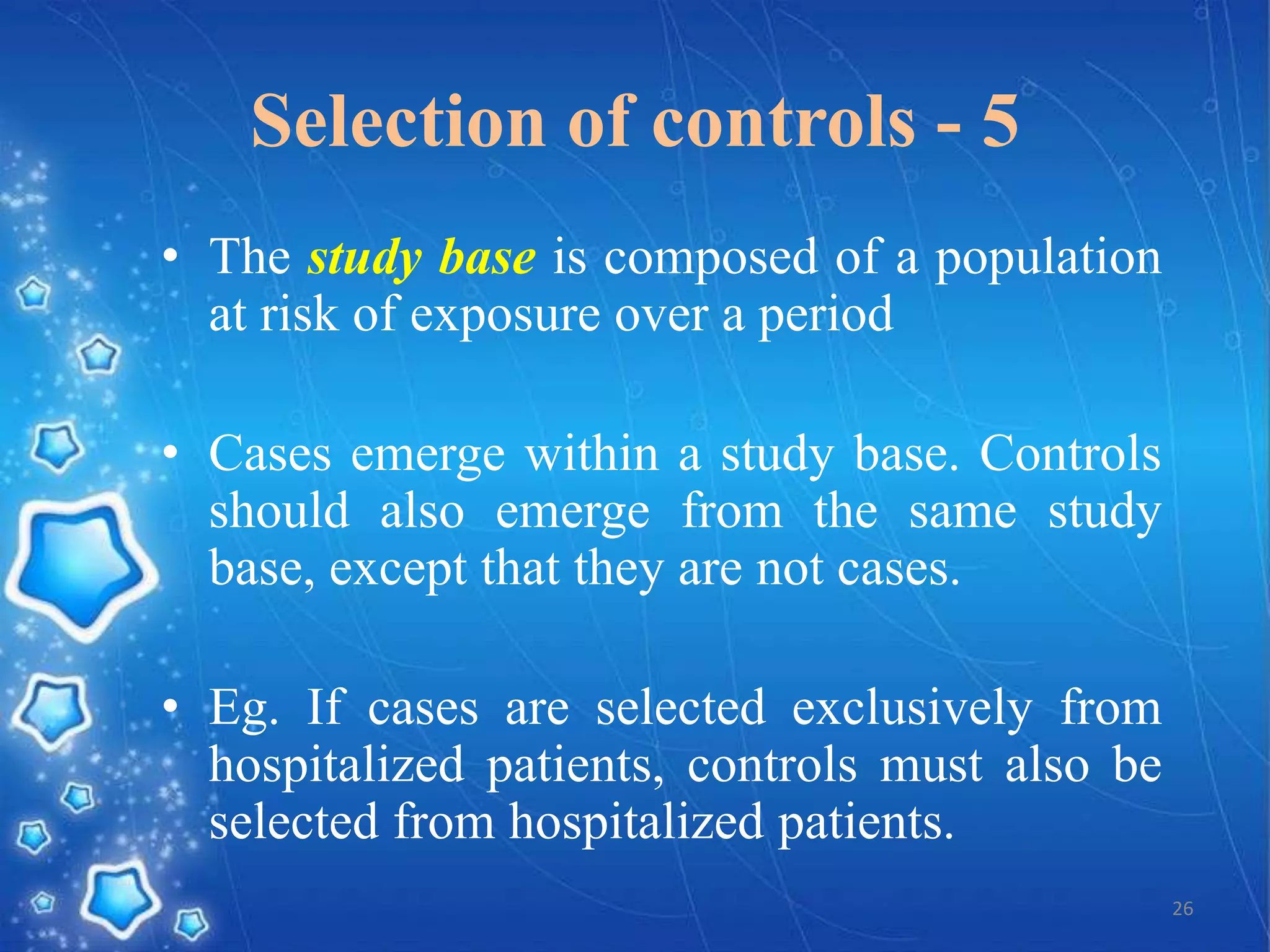 Case control study – part 1 | PPT