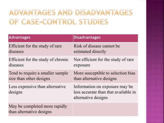 Case Control Study Presentation & case-control study methodologies | PPTX