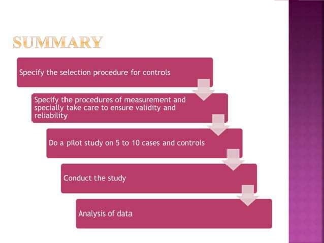 Case Control Study Presentation & case-control study methodologies | PPTX