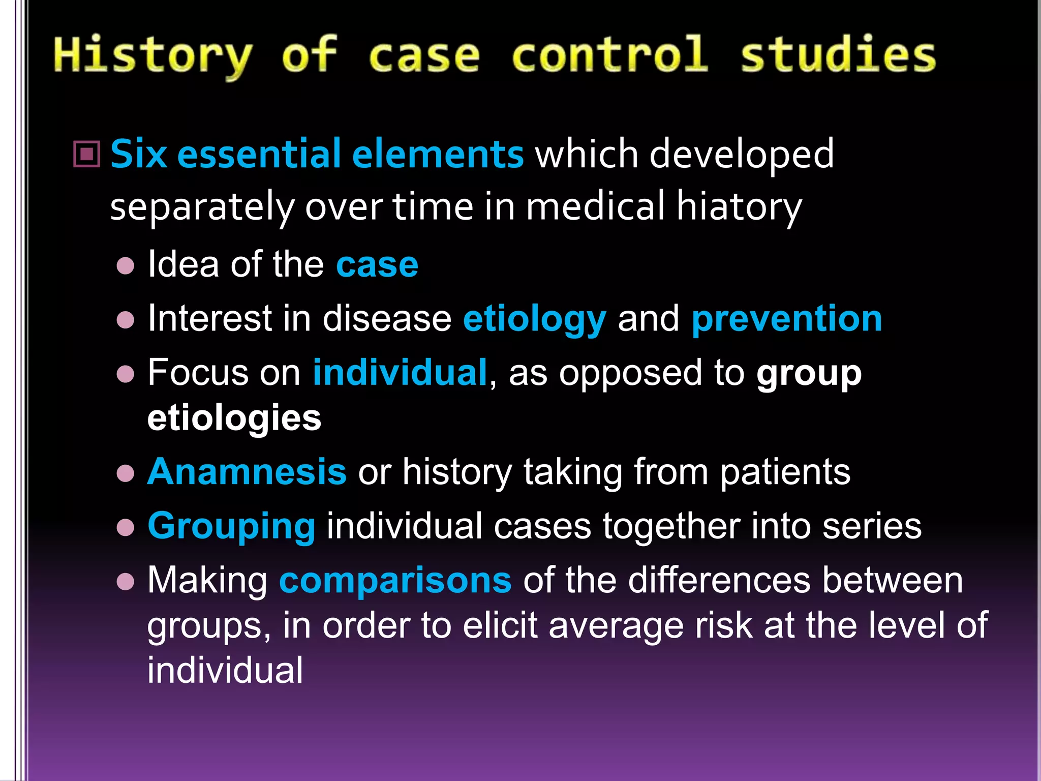 Case control study | PPTX