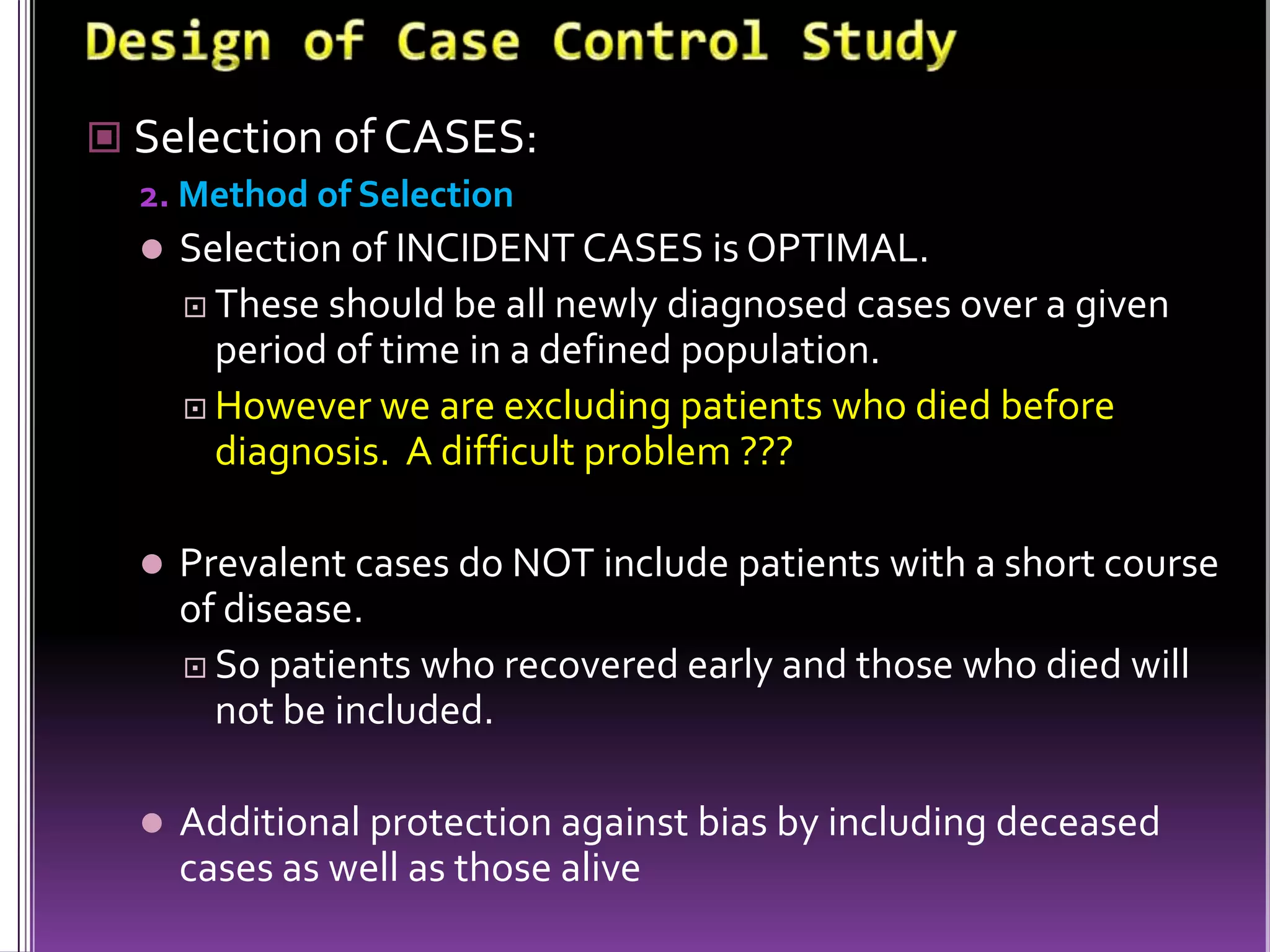 Case control study | PPTX