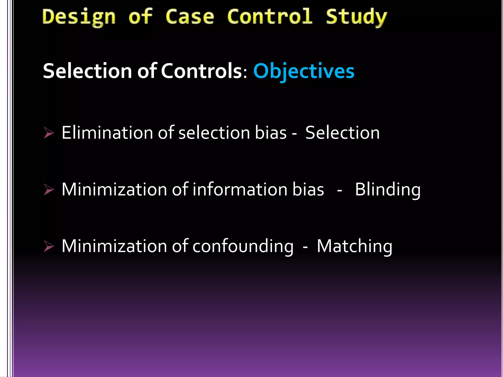 Case control study | PPTX