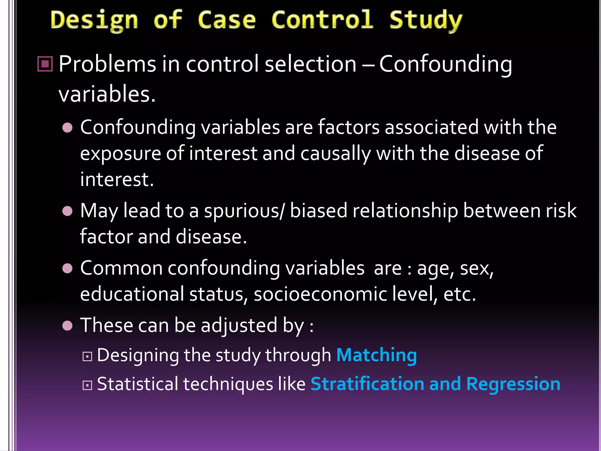 Case control study | PPTX