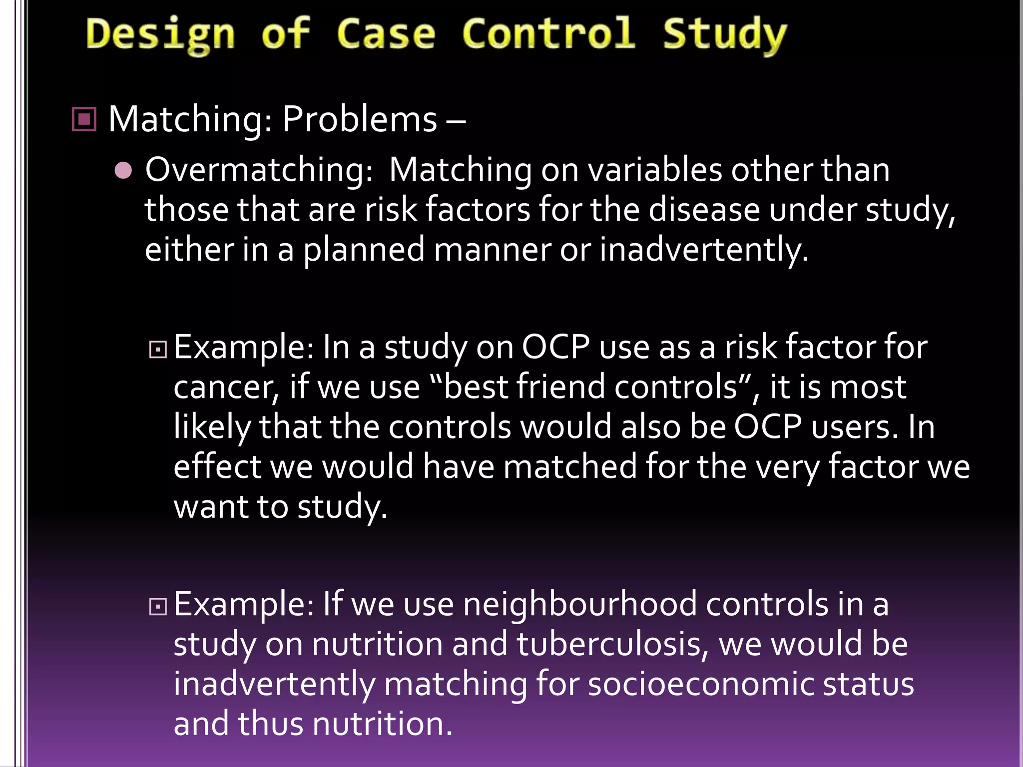Case control study | PPTX