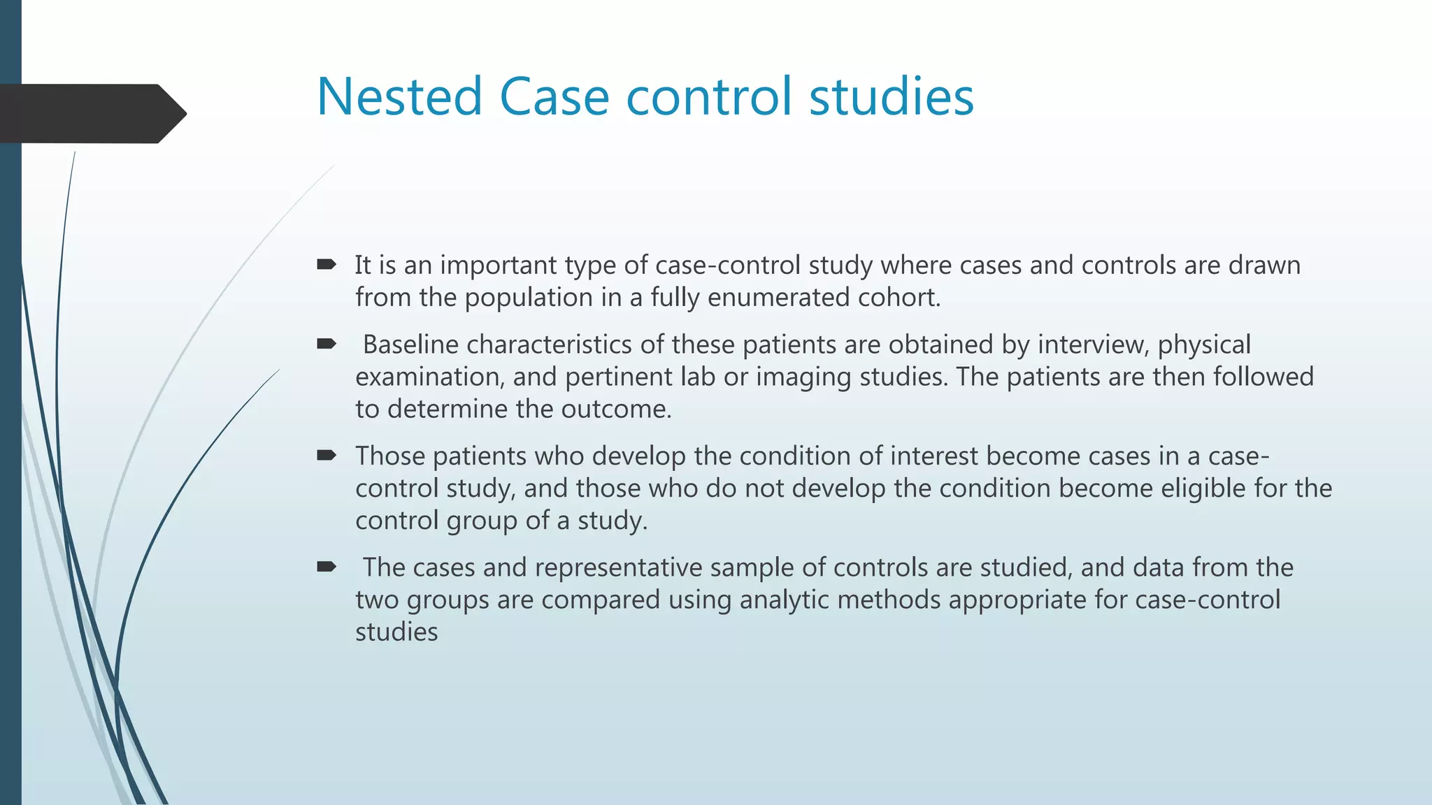 Case control surveillance | PPT
