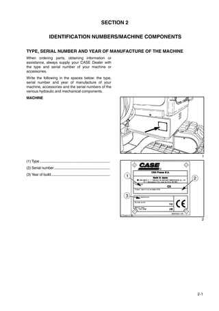 Case cx135 sr tier 3 crawler excavator operator manual | PDF