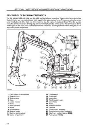 Case cx135 sr tier 3 crawler excavator operator manual | PDF