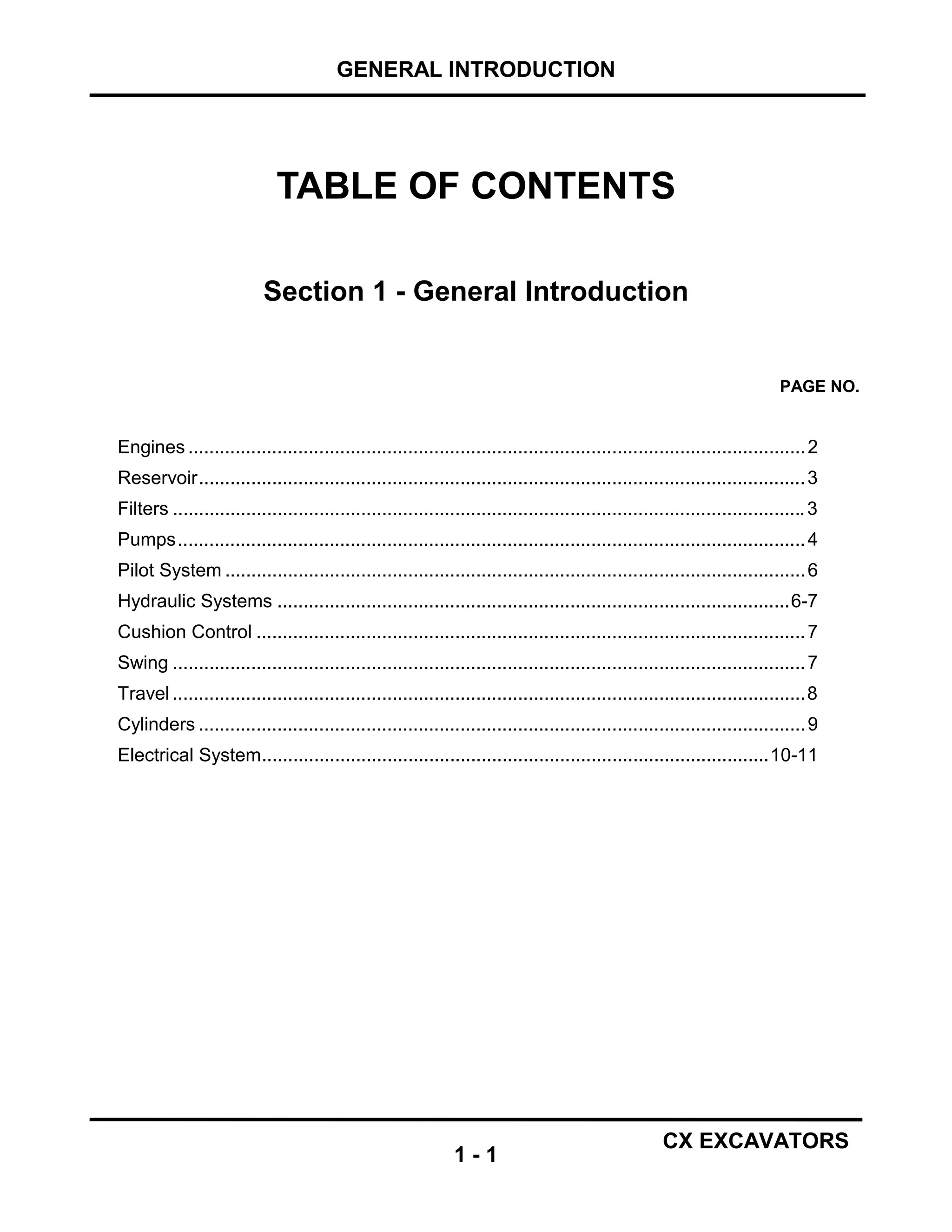 Case CX160 Excavator Service Repair Manual.pdf
