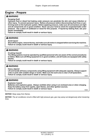 Case cx180 c crawler excavator service repair manual | PDF