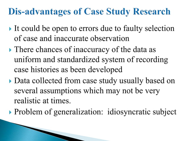 Case Study Research Method | PPTX