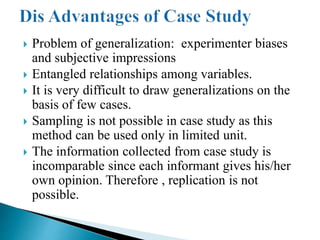 Case Study Research Method | PPTX