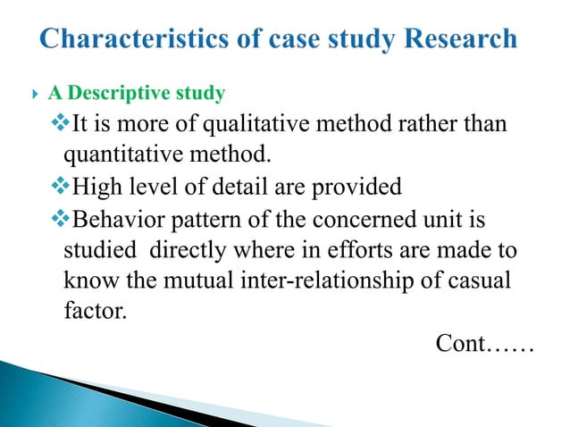 Case Study Research Method | PPTX
