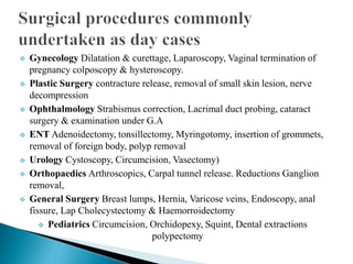 Case day surgery | PPTX