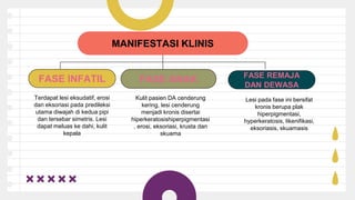 case report dermatitis atopik stase kulit kelamin | PPTX