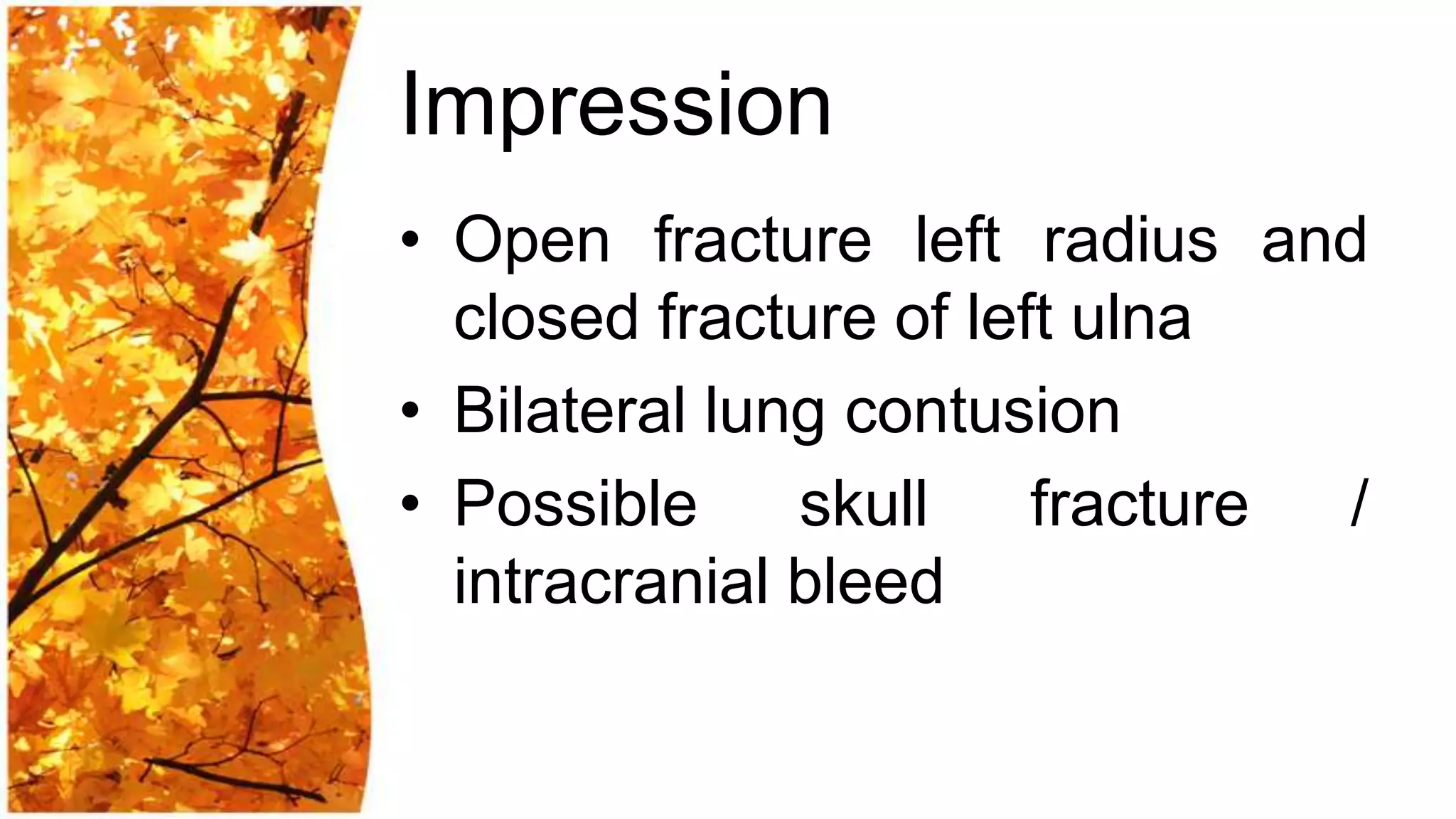 ED Case Discussion - Trauma (reviewed) | PPTX