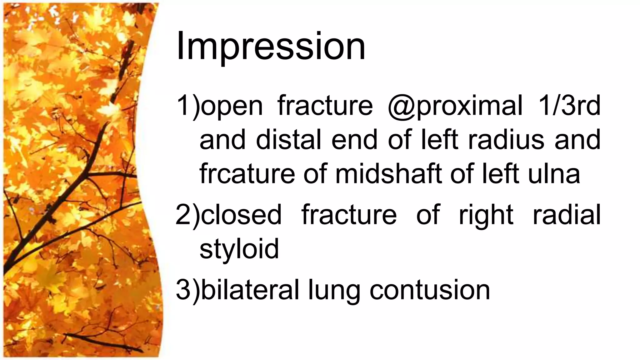 ED Case Discussion - Trauma (reviewed) | PPTX