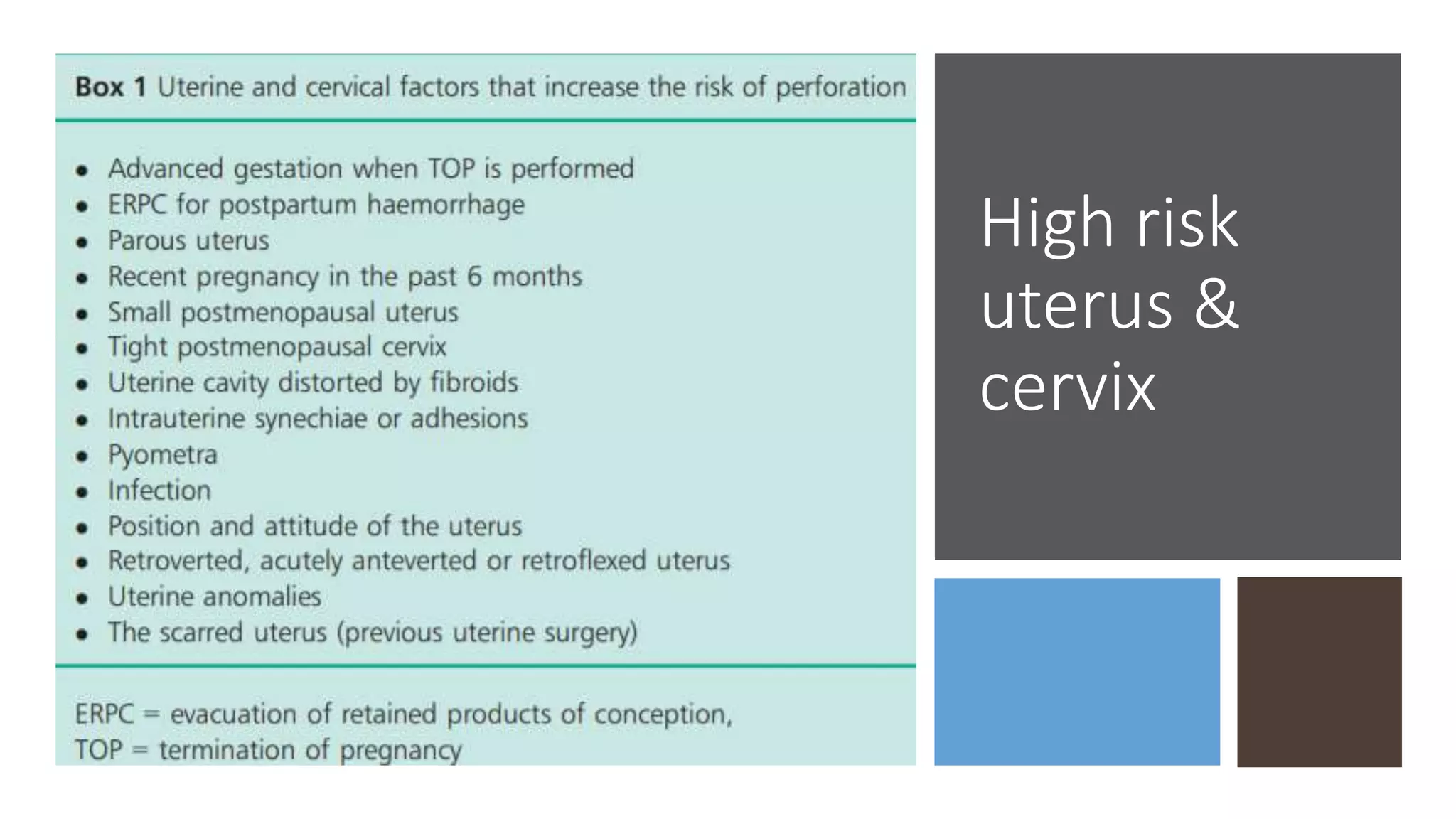 Case discussion uterine perforation | PPTX | Pregnancy | Reproductive ...