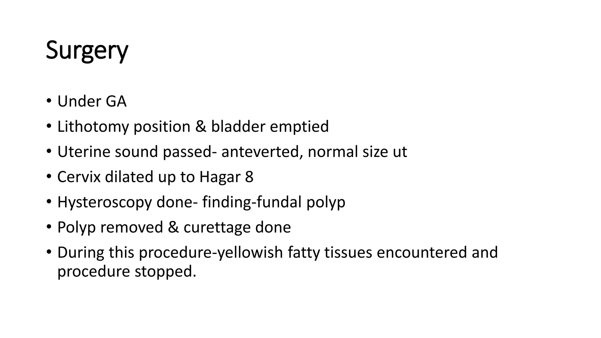 Case discussion uterine perforation | PPTX | Pregnancy | Reproductive ...