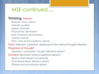 Case discussion of Alzheimer's Dementia | PPT