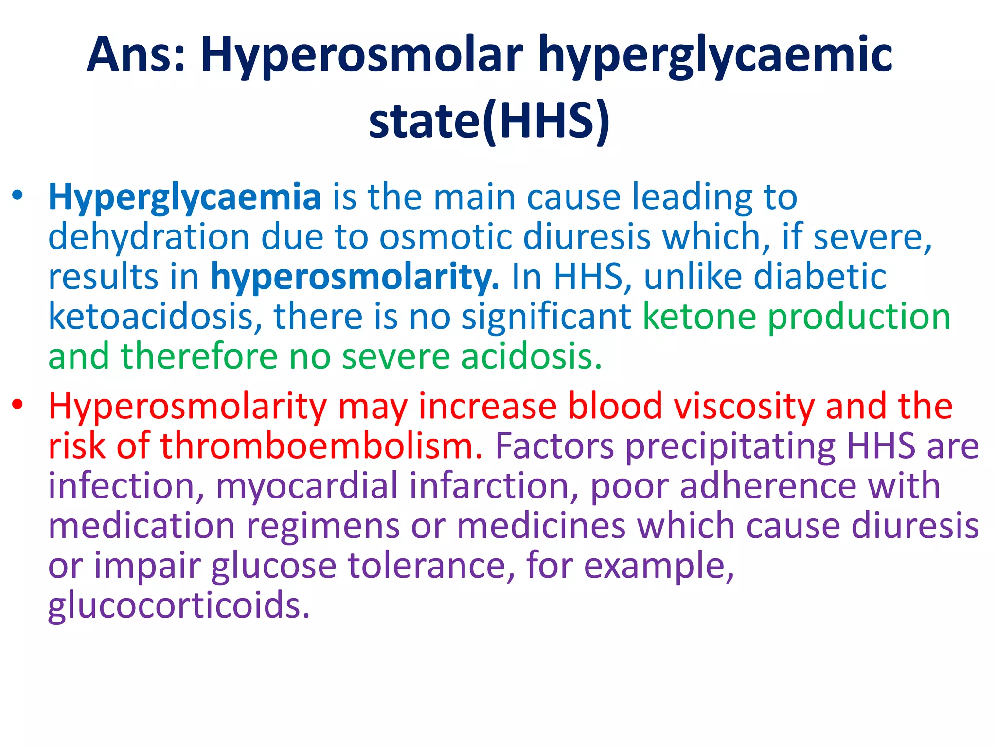 Case discussion 3 HHS, DKA | PPTX