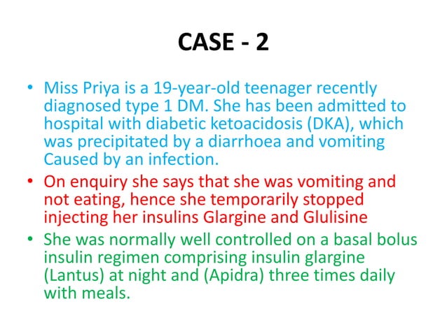Case discussion 3 HHS, DKA | PPTX
