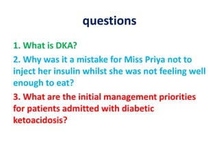 Case discussion 3 HHS, DKA | PPTX