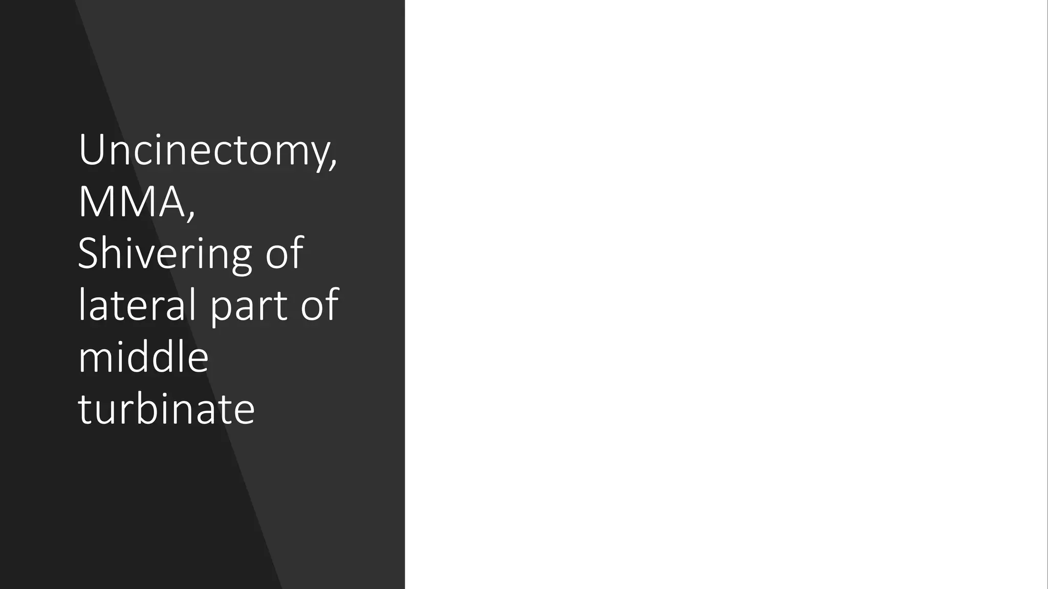 Juvenile nasopharyngeal angiofibroma (JNA) - Case discussion | PPT