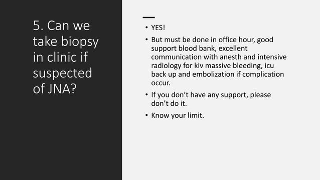 Juvenile nasopharyngeal angiofibroma (JNA) - Case discussion | PPT