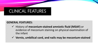 MECONIUM ASPIRATION SYNDROME, PERSISTENT PULMONARY HYPERTENSION | PPTX