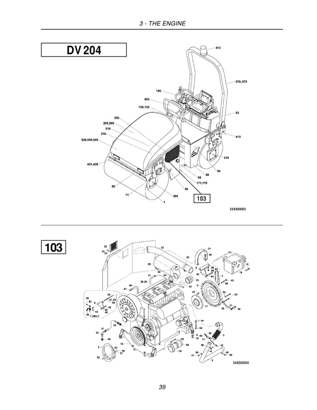 Case dv204 vibratory roller service repair manual | PDF | Auto Repair | Automotive
