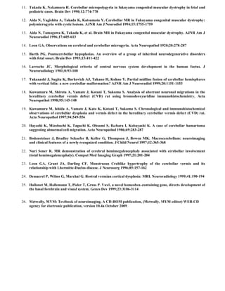 Case record...Cortical/cerebellar dysplasia | PDF