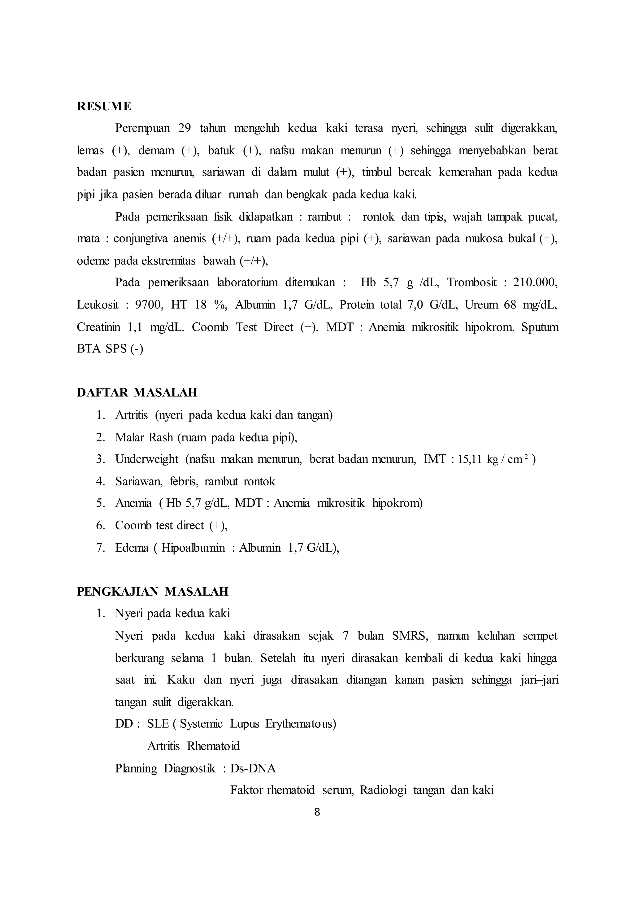 Case eki 1 sle fix ya | DOCX