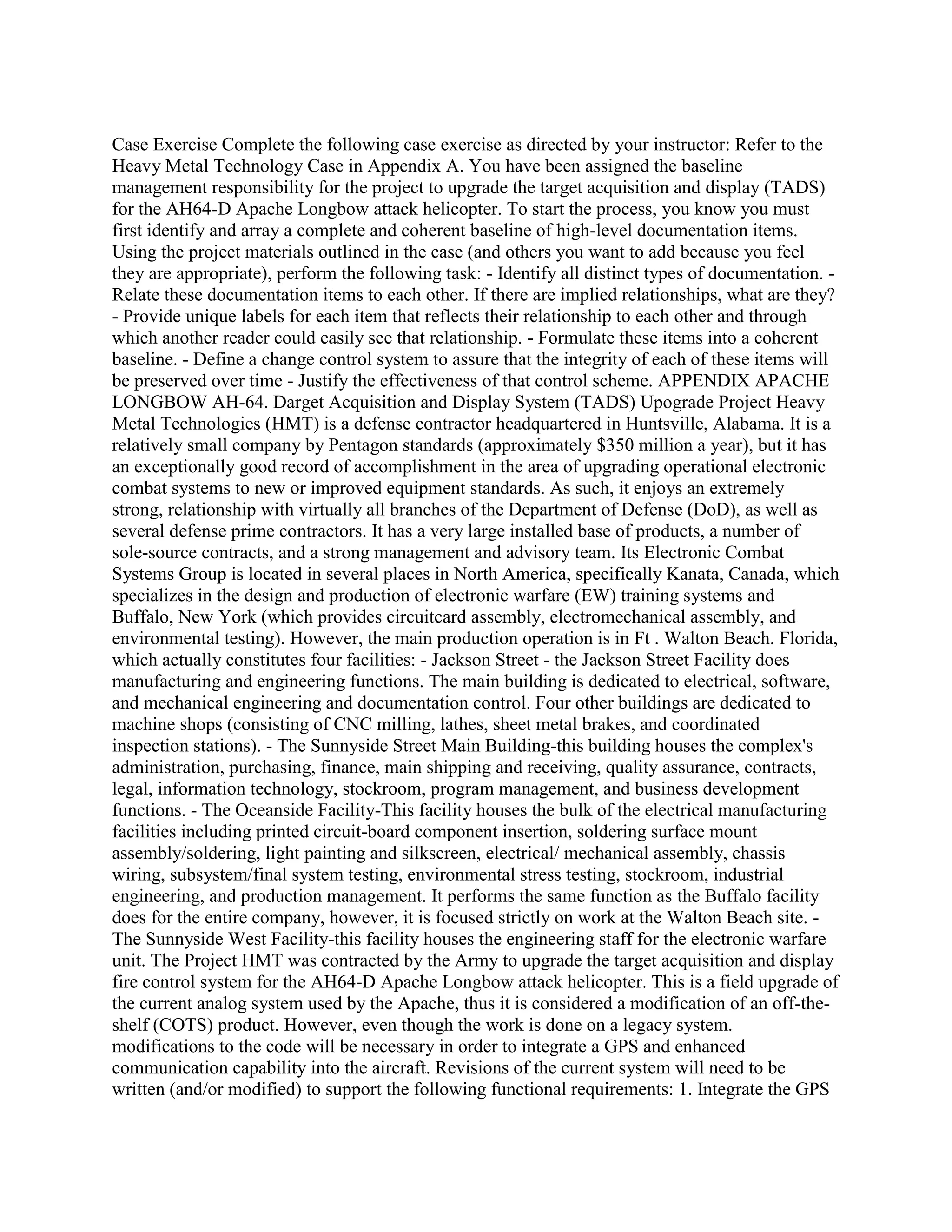 Case Exercise Complete the following case exercise as directed by your.docx