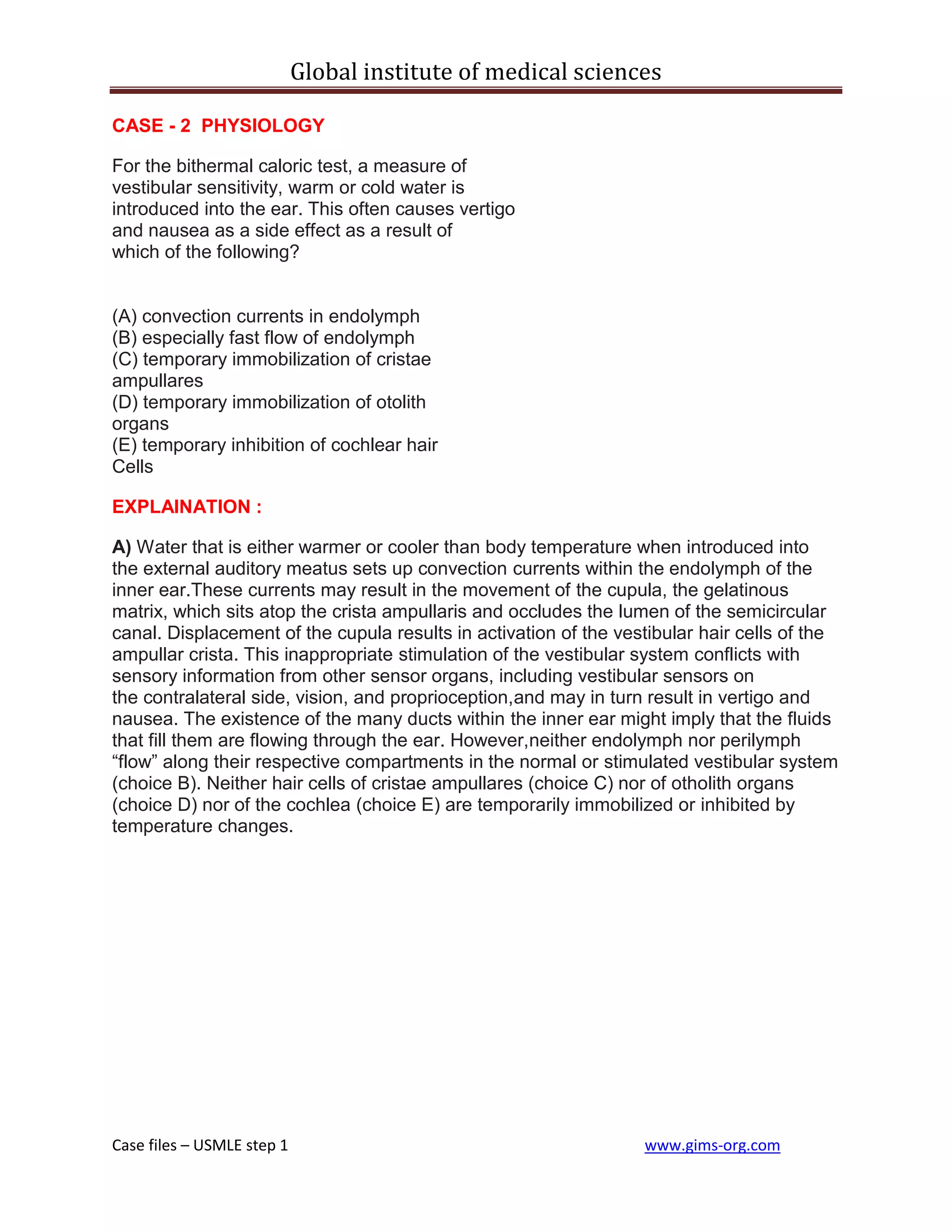 Case files usmle step 1 ( sample ) | PDF