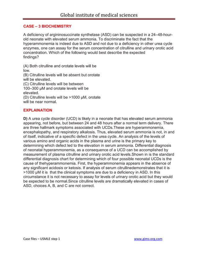 Case files usmle step 1 ( sample ) | PDF | Blood Disorders | Diseases ...