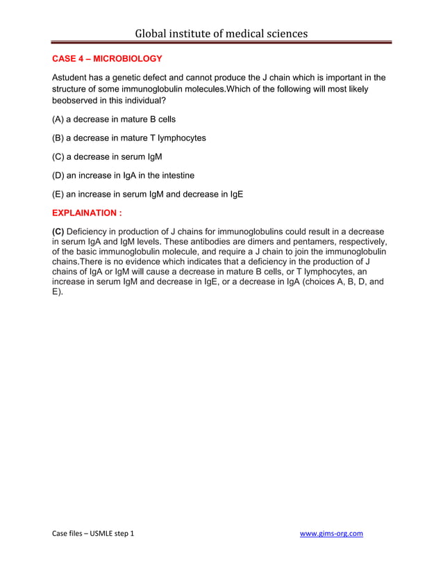 Case files usmle step 1 ( sample ) | PDF | Blood Disorders | Diseases ...