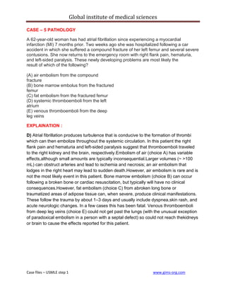 Case files usmle step 1 ( sample ) | PDF | Blood Disorders | Diseases ...