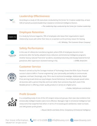 Emotional Intelligence Case for Business Impact | PDF