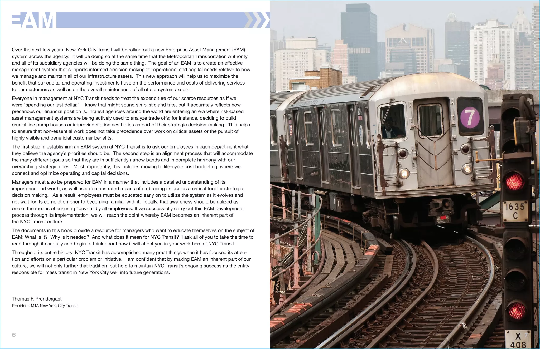 The Case for Enterprise Asset Management at New York City Transit | PDF